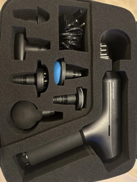 HOMEDICS PRO PHYSIO Massage Gun Black (PGM-1000-GB) £115.10 - PicClick UK