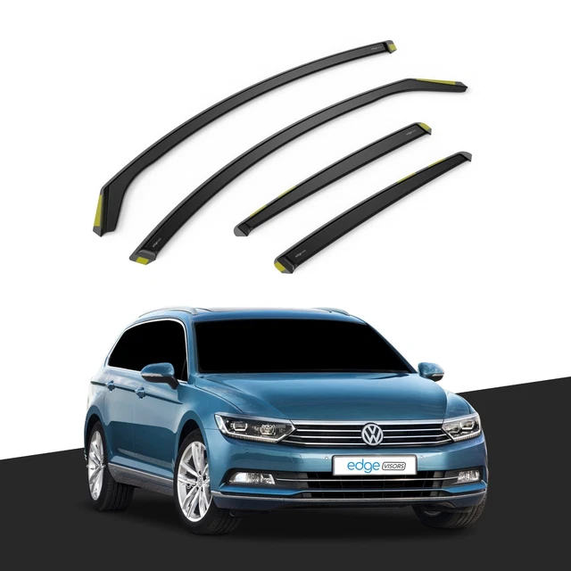 VW PASSAT B8 2014-2023 5 Door Estate/All Track Wind Deflectors 4pc ...
