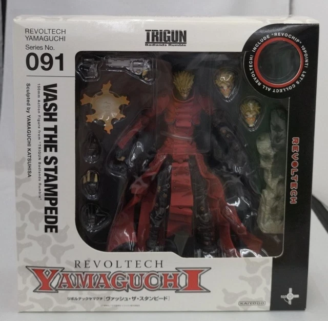FIGURINE KAIYODO REVOLTECH Yamaguchi Trigun Vash the Stampede #091 EUR ...
