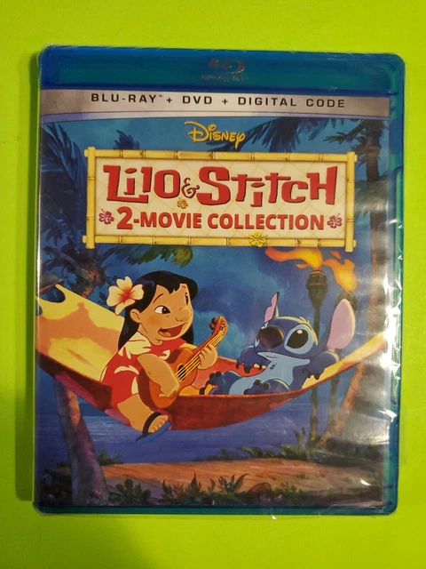LILO AND STITCH 2 Movie Collection Blu Ray + Dvd No Digital, Lot D4 ...