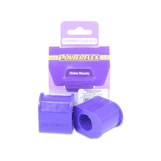 POWERFLEX FRT BUSH Interne Barra Rollio - 23mm per Renault 5 GT Turbo ...