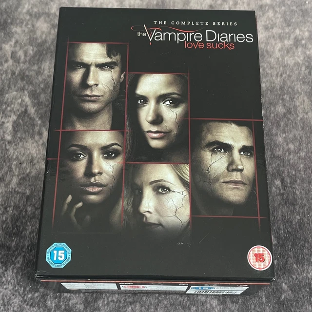 THE VAMPIRE DIARIES Love Sucks Complete Series - DVD Box Set 1 2 3 4 5 ...
