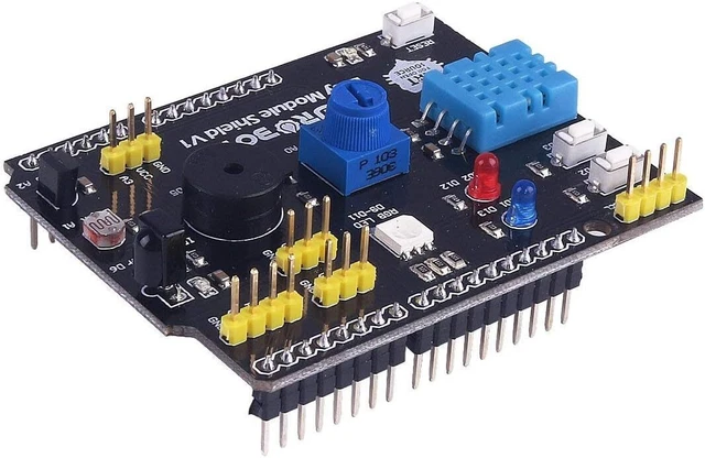 CARTE D'EXTENSION MULTIFONCTION Arduino La carte d'extension Arduino comprend un EUR 17,86 ...