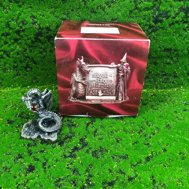 TUDOR MINT MYTH And Magic Pewter Dragon Figure The Dragon Of ...