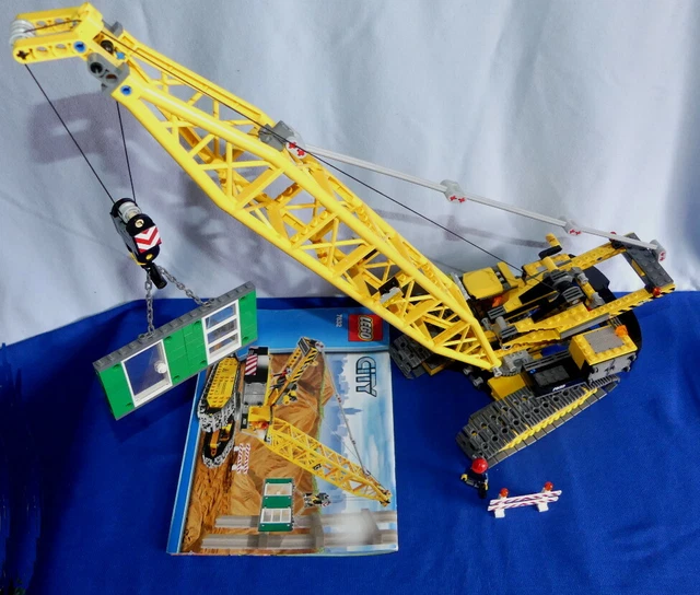 LEGO 7632 CITY System Großer Raupenkran Kran von 2009 EUR 73,90 ...