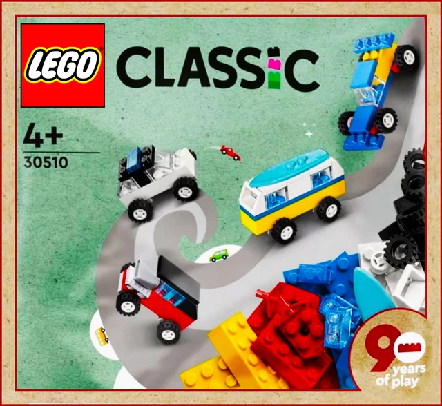 LEGO CLASSIC #30510 - 90 Years of Cars - 100% NEW - Collector ...