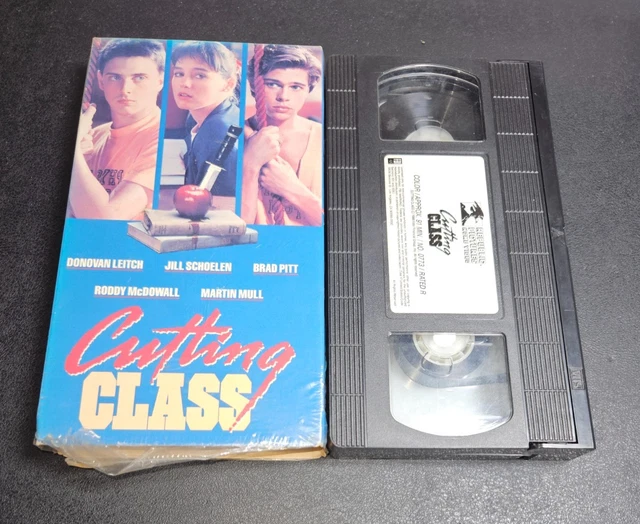 CUTTING CLASS (VHS, 1989) Brad Pitt Horror Slasher HTF OOP Rare £8.37 ...