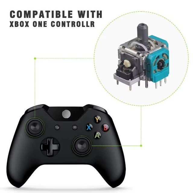 10PCS ALPS 3D Analog Joystick Controller ThumbStick for Xbox One Series ...