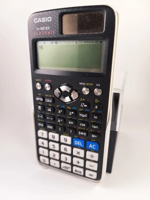 CASIO FX-991EX SOLAR Wissenschaftlicher Taschenrechner Schulrechner ...