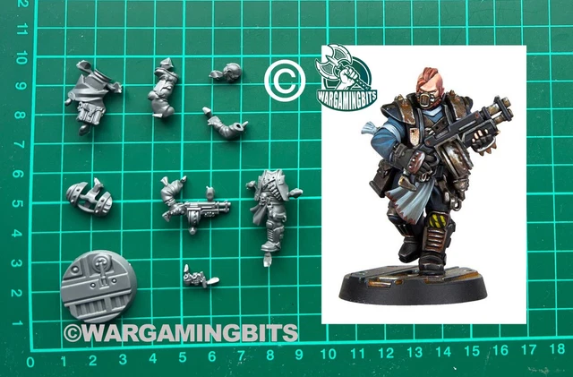 GAMES WORKSHOP NECROMUNDA House Orlock Gang Grimm 40K Free 1st Class Post £4.40 - PicClick UK