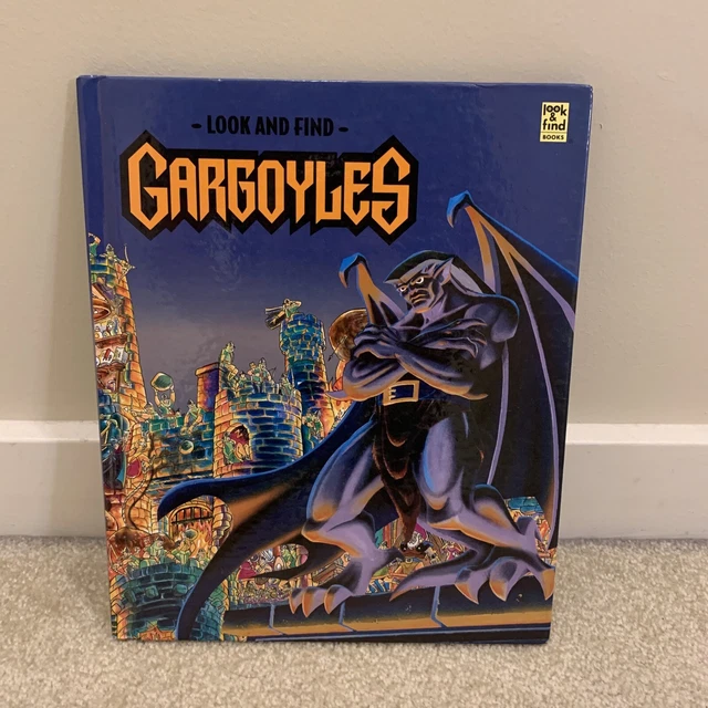 GARGOYLES LOOK AND Find Large Hardcover Book 1994 Animated Series $14. ...