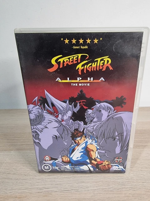 STREET FIGHTER ALPHA The Movie DVD Region 4 & 2 PAL 2000 $29.79 ...