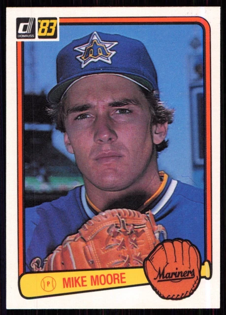 1983 DONRUSS MIKE Moore Rookie Seattle Mariners #428 EUR 2,20 - PicClick FR