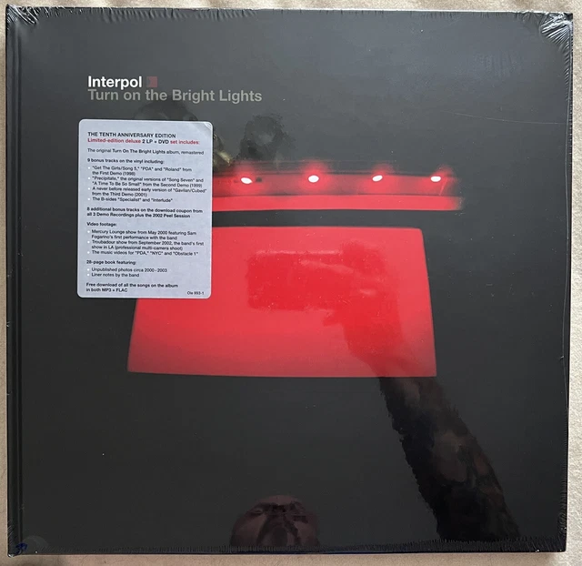 SEALED INTERPOL - Turn On The Bright Lights - Ltd 10th Anniversary 2 X ...