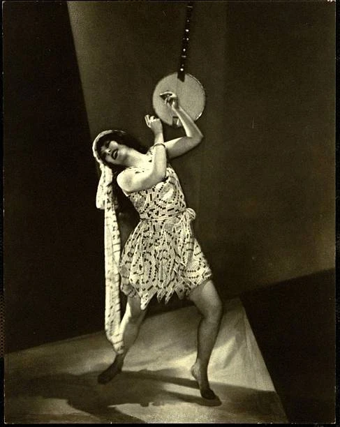 ACTRESS DANCER ANN Pennington wearing an unevenly hemmed dance c 1930s ...