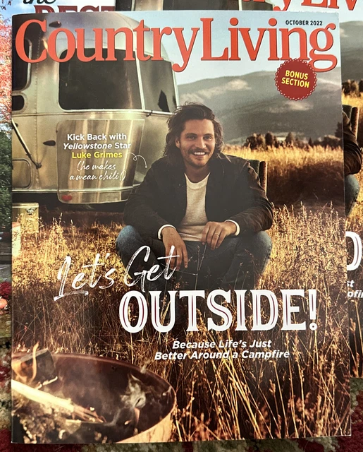 COUNTRY LIVING MAGAZINE October 2022 The best of fall! $10.49 - PicClick