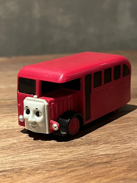 THOMAS THE TANK Engine Tomy Bertie Bus, Motorizzato Vintage Rosso 1995 ...