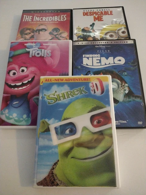 DINSEY DVD LOT Of 2 Finding Nemo Me & The Incredibles Dvd £4.55 ...