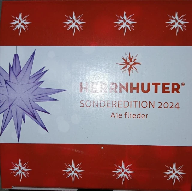 HERRNHUTER STERNE LIMITIERT Sonderedition Ministerne A1e von 2024 ...