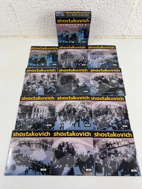DMITRY SHOSTAKOVICH - Shostakovich: Symphonies [11 CD Box Set] (VGC, 2002) £5.49 - PicClick UK