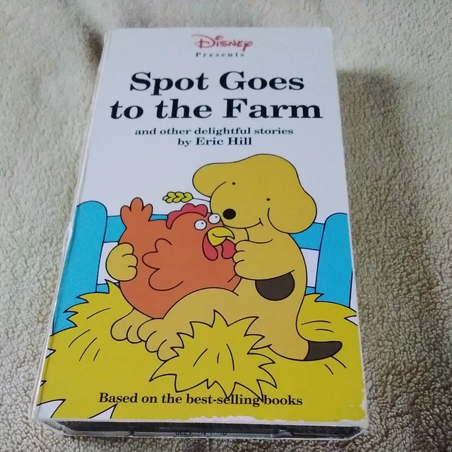DISNEY SPOT GOES To The Farm VHS Video Tape Movie Eric Hill Cartoon ...