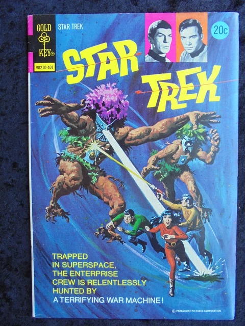 STAR TREK #22 1974 Clé Or Science-Fiction/Télévision/Film Bande ...