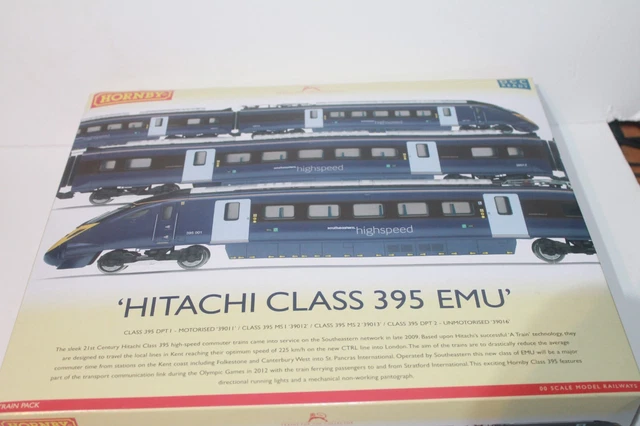 HORNBY R2821 CLASS 395 395001 4-car Hitachi "Javelin" £85.00 - PicClick UK