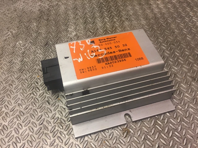 MERCEDES-BENZ W163 ML 270 CDI Transfer Case Control Unit ECU 1635455032 ...