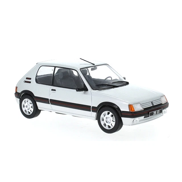 WHITEBOX WB124063 PEUGEOT 205 Gti Silver Scale 1:24 Model Car £25.76 ...