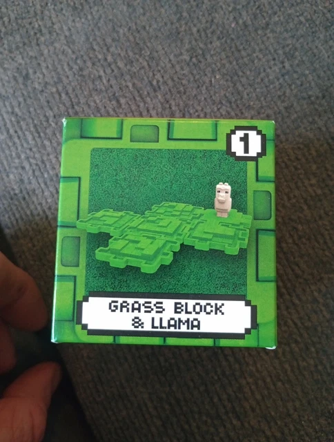 2025 MCDONALD’S MINECRAFT Movie Happy Meal Toy #1 Grass Block Llama ...