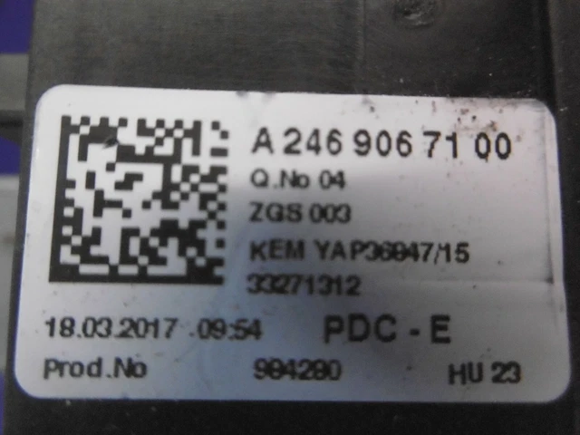 MERCEDES VITO W447 Sicherungskasten Relais Einheit A2469067100 EUR 86 ...