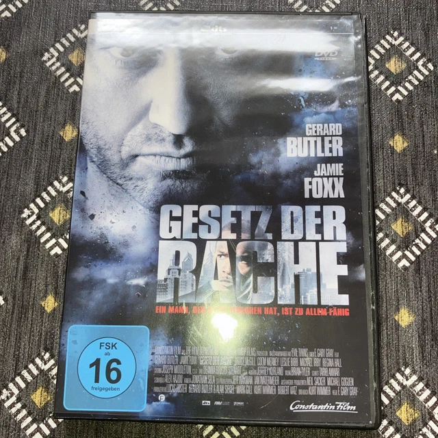 GESETZ DER RACHE / DVD - Gerard Butler - Jamie Foxx - Colm Meaney - FSK ...
