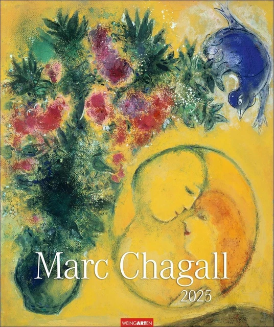 MARC CHAGALL KALENDER 2025 | Marc Chagall | Deutsch | Kalender ...