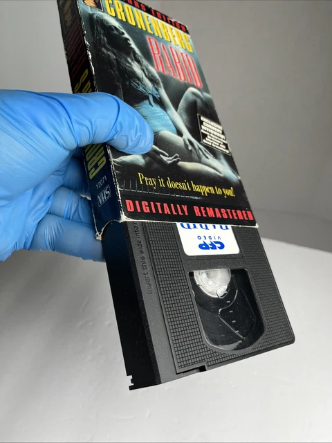 RABID VHS 1977 Marilyn Chambers Cronenberg Collectors Edition Horror ...