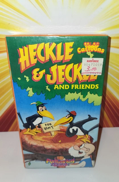 HECKLE & JECKLE VHS Old School Racist Cartoons Fun Time Kid Video 80s £ ...