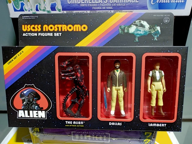 EN STOCK - Alien USCSS Nostromo Action Figure Crew Set 3 of 3 Super7 ...