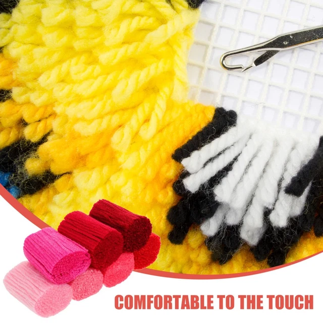 7 PCS SEWING Knitting Diy Craft Rug Yarn for Making Multicoloured $21. ...