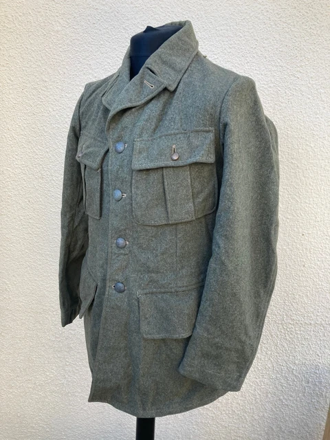 1940 DATED SWEDISH Army M39 Grey Wool 6 Pocket Tunic-38" Chest £24.95 ...