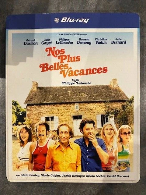 NOS PLUS BELLES VACANCES film de PHILIPPE LELLOUCHE - BLU-RAY zone B ...
