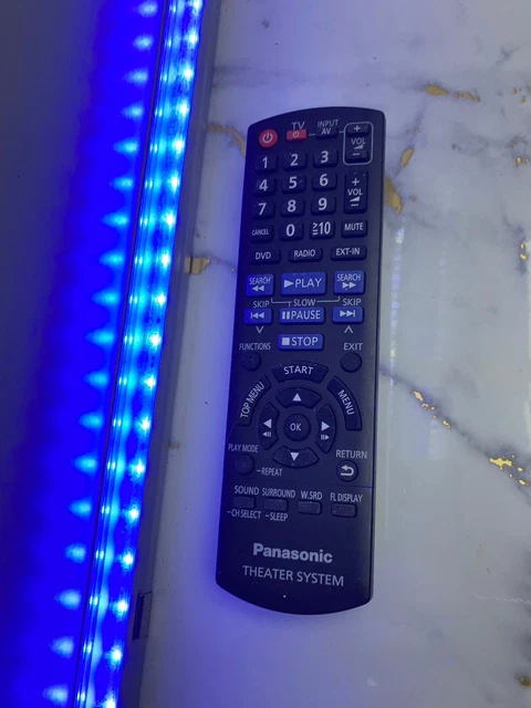 ORIGINAL PANASONIC N2QAYB000627/626 Theater System Remote Control £10. ...