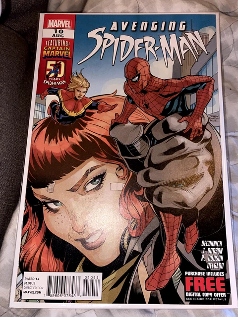 AVENGING SPIDER-MAN #10 Marvel Comics 2012 Carol Danvers - Captain ...