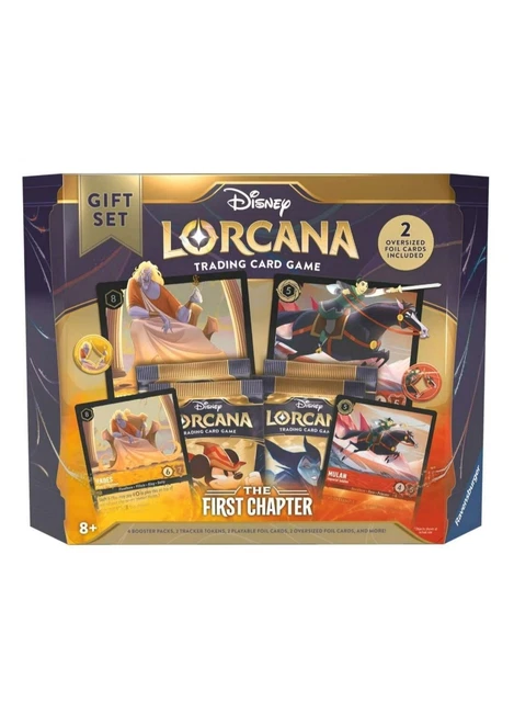DISNEY LORCANA: THE First Chapter TCG Gift Set SEALED - IN HAND!! NEW ...