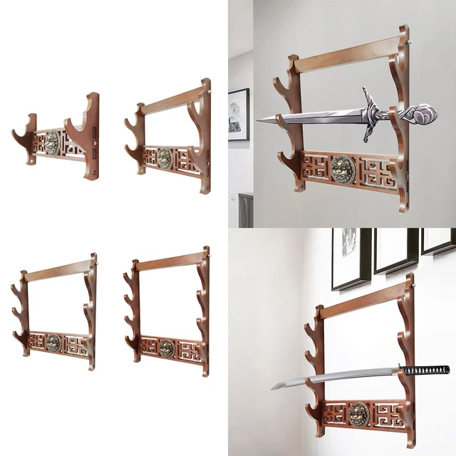 PRÉSENTOIRS DE TABLE d'épée, supports de présentoir d'épée de samouraï ...