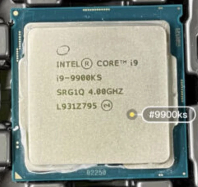 INTEL CORE I9-9900KS CPU Prozessor 5,3 GHz 8-Core 16-Threads Sockel LGA 1151 16MB EUR 396,84 ...