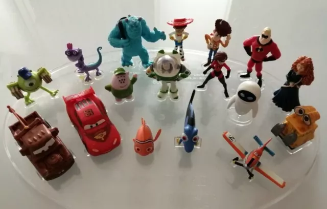 PERSONAGGI DISNEY PIXAR Esselunga con base espositore completo EUR 20 ...