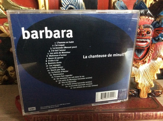 BARBARA - LA chanteuse de minuit - CD 2001 - TRÈS BON ÉTAT EUR 3,00 ...