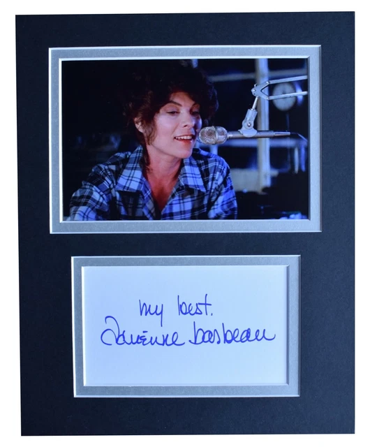ADRIENNE BARBEAU SIGNED Autograph 10x8 photo display The Fog Film AFTAL ...