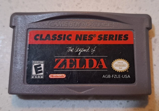 NINTENDO CLASSIC NES Series The Legend Of Zelda GameBoy Advance GBA ...