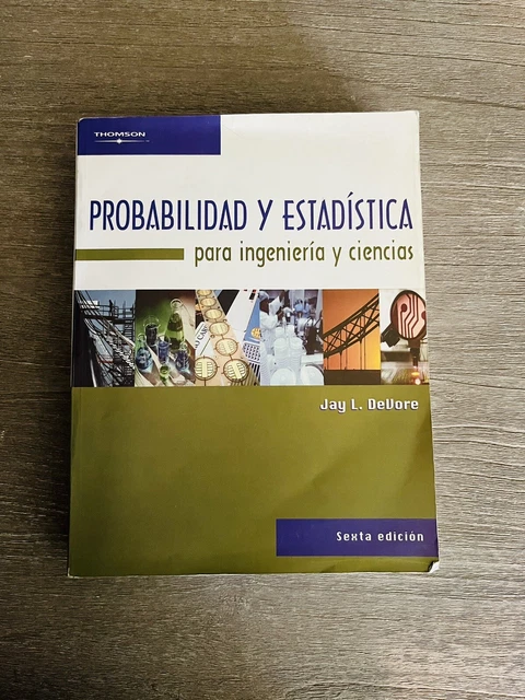 BOOK/LIBRO PROBABILIDAD Y Estadística para Ingeniería y ciencias Sexta ...