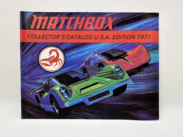 MATCHBOX LESNEY 1971 Collectors Catalog Catalogue USA Vintage Book ...